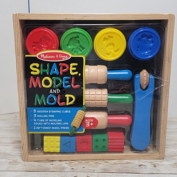 Melissa & Doug | Toys | Melissa Doug Shape Model And Mold Clay Activity ...